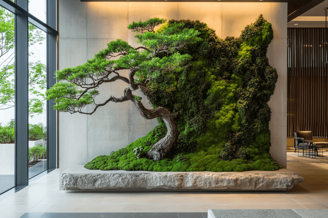 Reimagining Interior Spaces with Preserved Moss Walls Mossarium Kuala ...